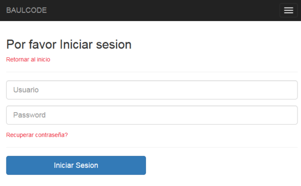 Login y registro PDO PHP y MySQL: Ejemplo completo - BaulCode