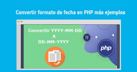 Convertir formato de fecha en PHP más ejemplos - BaulCode