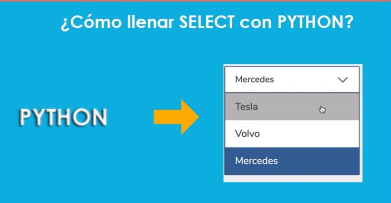 ¿Cómo llenar SELECT con PYTHON? - BaulCode ¿Cómo llenar SELECT con PYTHON? - BaulCode
